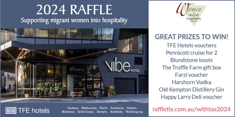 Raffle 2024 - Women in Tourism & Hospitality Tasmania Inc.